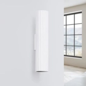 Nástěnné svítidlo SOLLUX KARBON 30 bílá GU10 2x10W bez žárovek SL.1539