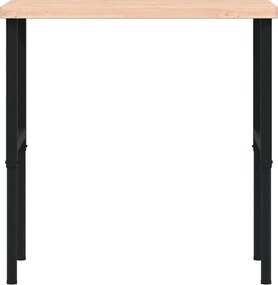 Pracovní stůl 100 x 60 x (73–99,5) cm masivní buk obdélníkový 3309683