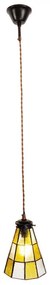 Závěsná Tiffany lampa Anki – 15x115 cm