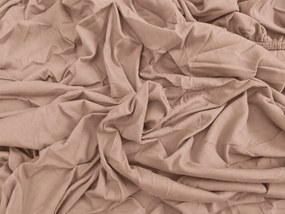 Jersey prostěradlo starorůžové 90 x 200 cm