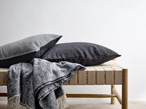 Södahl Povlak na polštář 40x60 Washed Chenille Black