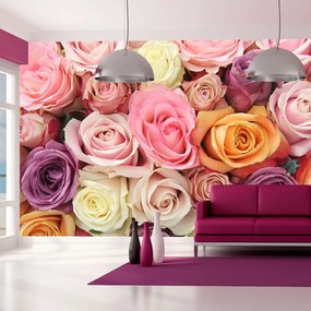 Fototapeta - Pastel roses