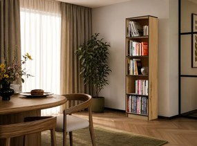 Knihovna R50 50 cm dub Artisan/černá