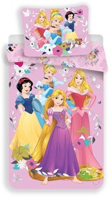 Bavlněné dětské povlečení na jednolůžko 140x200 cm Princess – Jerry Fabrics