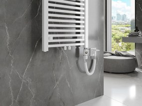 Mexen Pluton, elektrické topné těleso 800x600 mm + topná tyč 600 W, bílá, W106-0800-600-2600-20