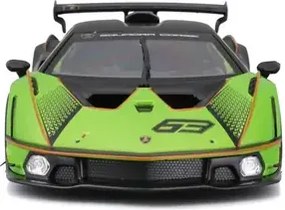 Bburago Race Lamborghini Essenza SCV12 Green / měřítko 1:24