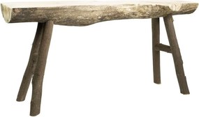 Dřevěná lavice Emilly - 93*25*47cm