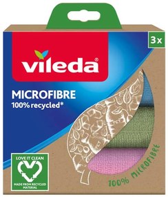 Utěrka micro Vileda 100% recycled 3 ks