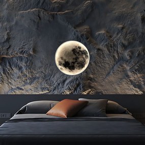 Toolight Moon, LED nástěnné svítidlo 50cm, 35W, 4000K, APP1806-CW, OSW-04352