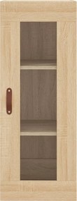 vidaXL Skříň highboard 34,5 x 34 x 180 cm kompozitní dřevo [3199404] Barva: Betonová šedá