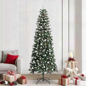 Umělý vánoční stromeček Zelená 240 cm PVC, plast a ocel 3395847