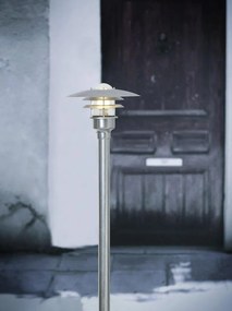 NOR 71428031 Venkovní sloupkové svítidlo Lønstrup 32 1x60W E27 galvanizovaná čirá - NORDLUX