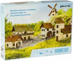 Walachia Dřevěná slepovací stavebnice Fojtství / od 8 let / 298 dílů /