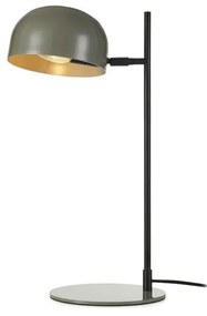 Šedá stolní lampa Markslöjd Pose, výška 48 cm