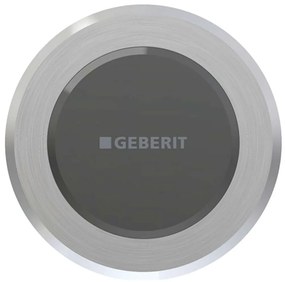 Geberit - Elektronické oddálené ovládání splachování typ 10, bateriové napájení, kartáčovaný nerez 115.937.SN.6