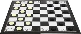 BONAPARTE Šachy a dáma 2v1 / Společenská hra / Plast / od 6 let