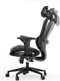 SENSE7 Neyo černá / Kancelářské ergonomické křeslo / nosnost 140 kg