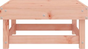vidaXL Zahradní podnožka černá masivní borové dřevo [825385] Barva: Přírodní douglaska