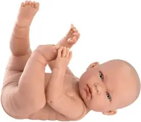 Llorens 84302 NEW BORN HOLČIČKA - realistická panenka miminko s celovi