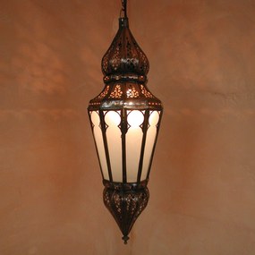 Marocká závěsná lampa Ramla