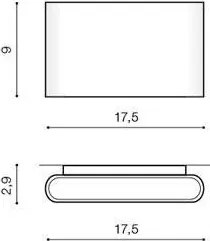 AZZ AZ2182 LED Venkovní nástěnné svítidlo Azzardo Cremona M dark grey AZ2182 10W 476lm 3000K IP54 17,5cm tmavě šedé - AZZARDO