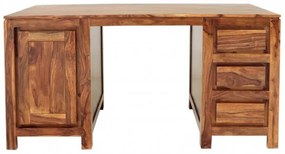 Indický nábytek - Psací stůl Gani 160x76x80 z indického masivu palisandr Only stain