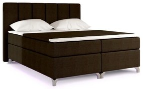 dvojlůžko boxspring BASILIO - Sawana 14 - 140x200cm - s LED