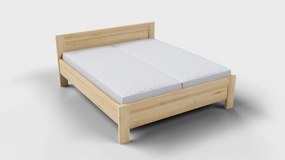 Ekointerier Šiva 96 postel - buk průběžný Moření: č. 20 - bílá krycí, Rozměr: 90 x 200 cm