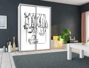 Šatní skříň PENELOPA 155 Šatník