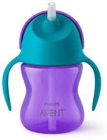 Avent Hrneček s ohebným brčkem 200 ml Dívka