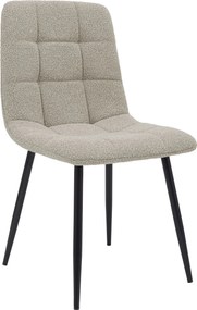Jídelní židle Antibes látka Teddy – taupe
