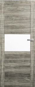 Interiérové dveře vasco doors TEO model 3 Průchozí rozměr: 70 x 197 cm, Orientace dveří: Levé dveře, Dekor: Dub stříbrný