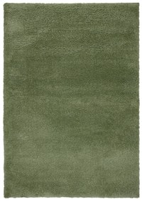 Flair Rugs koberce Kusový koberec Shaggy Teddy Olive ROZMĚR: 120x170