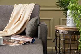Hanah Home Designová pohovka BELLA hnědá pravá 275 cm 825BLC2584