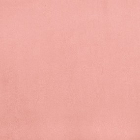 Taštičková matrace růžová 120x190x20 cm samet,  4007159