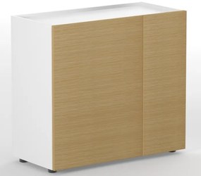 NARBUTAS - Kancelářská skříňka PLANA 90x40x81,4 cm - dýha