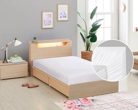 Bellatex Prostěradlo plátěné Bílá 90x200 cm