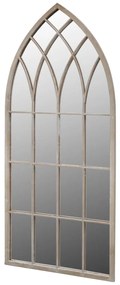 Zahradní zrcadlo gotický oblouk 50 x 115 cm interiér i exteriér - Default Title