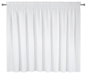 ZÁCLONA NA PÁSCE VIOLA 400X145 CM BÍLÁ