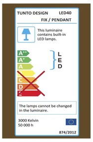 Tunto LED40TO Stolní lampa, dub