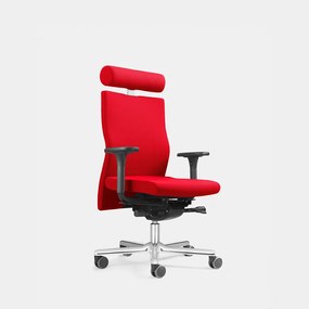 LÖFFLER Zdravotní balanční židle LEZGO LG 73 s podhlavníkem Barva potahu: A53 červená