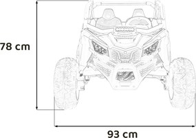 Ramiz Bugina Buggy SR SUPER 66 oranžové