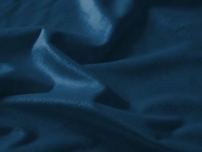 Biante Velký sametový oválný ubrus Velvet Premium SVP-001 Petrolejově modrý 160x200 cm