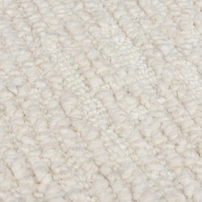 Slonovinový ručně tkaný vlněný koberec 160x230 cm Harris Boucle – Flair Rugs
