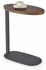 Konferenční stolek Dedra (ořech + černá). 1049400