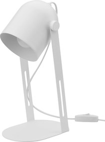 TLG Industriální stolní lampa DAVIS, 1xE27, 60W, bílá 5189