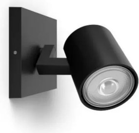 Philips - LED RGBW Stmívatelné bodové svítidlo RUNNER 1xGU10/6,5W/230V černá
