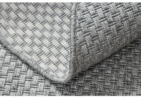Dywany Luszczow Kusový koberec kulatý TIMO 6272 SISAL venkovní světle šedá Rozměr koberce: 120 cm KRUH