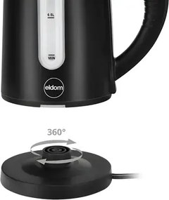 Eldom C185 Tripo černá / Rychlovarná konvice / 0,8 l / 1000 W / bezdrá