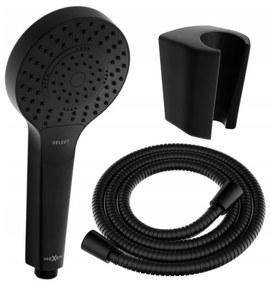 Mexen příslušenství - ruční sprchový set Oval R-05, 3-funkce, černá, 785056052-70